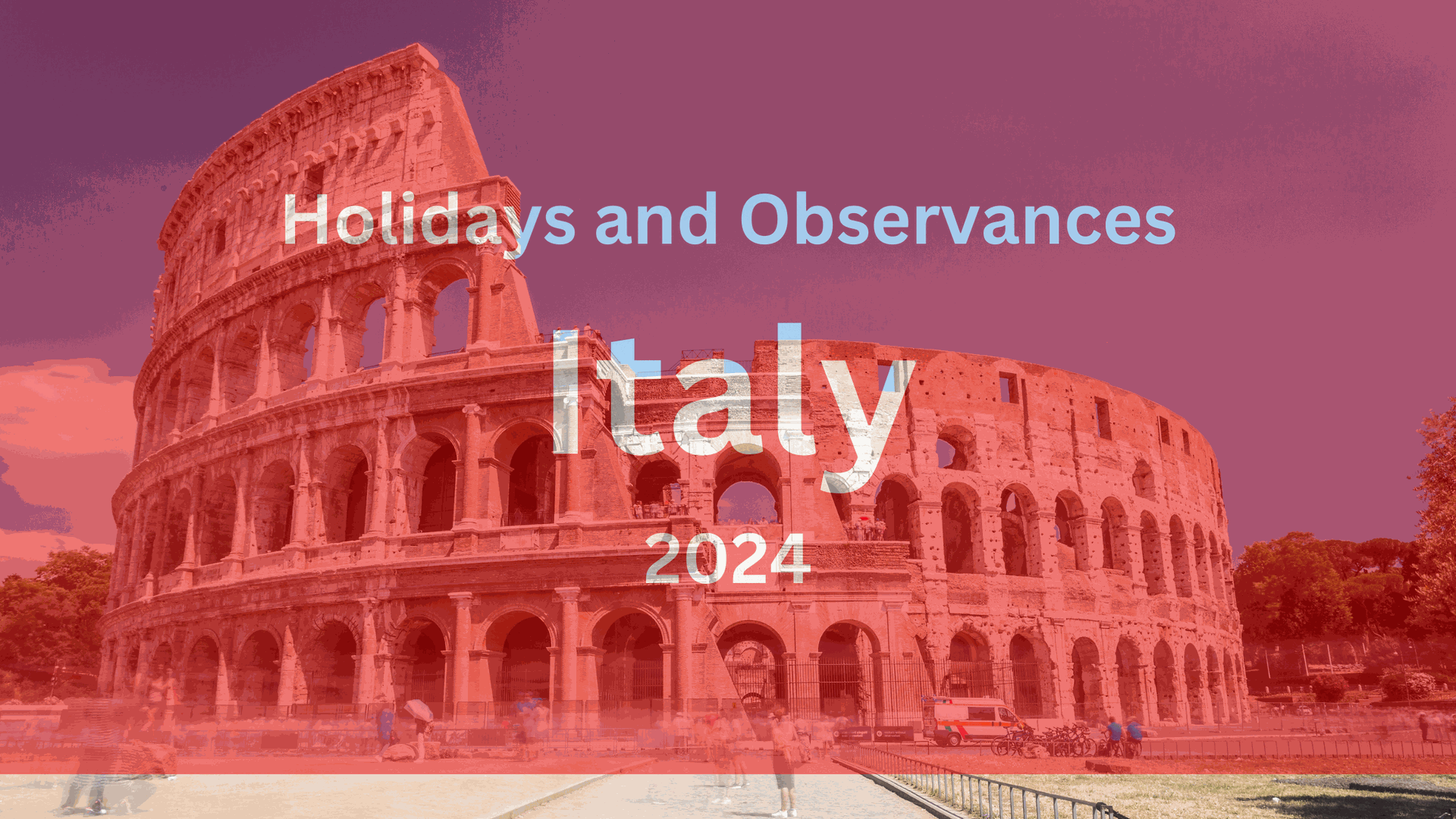 Public Holidays in Italy in 2024 | InjectionPower Srl