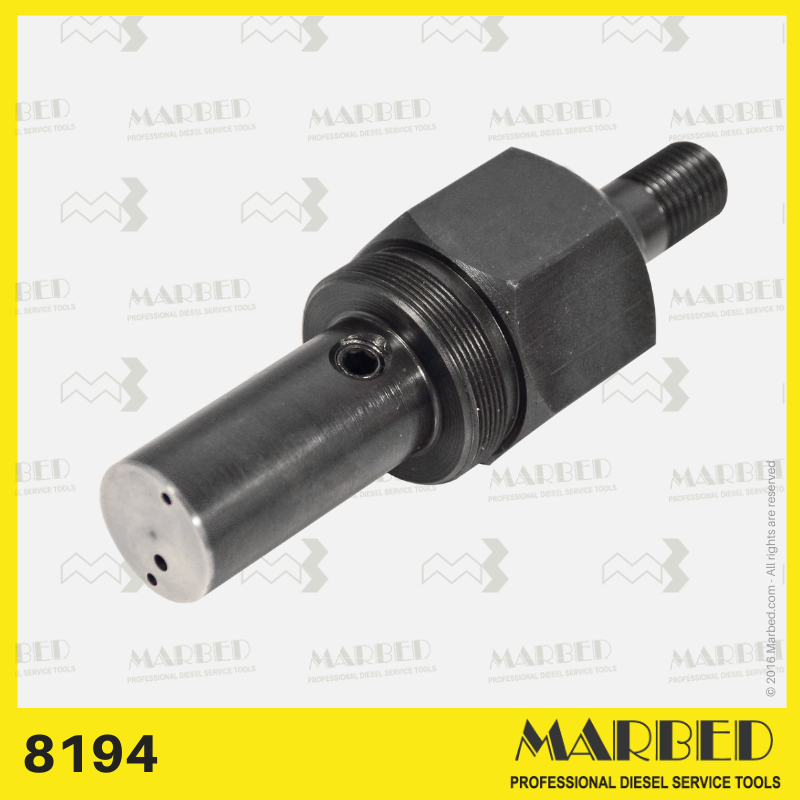 Adapter to test nozzles on pop tester | InjectionPower Srl