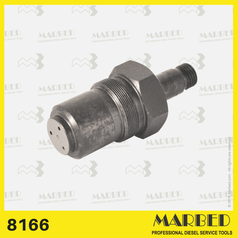 Adapter to test nozzles on pop tester | InjectionPower Srl