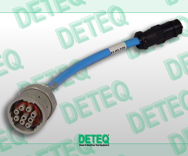 Adapter cable for testing and adjusting the Bosch in-line pumps ...